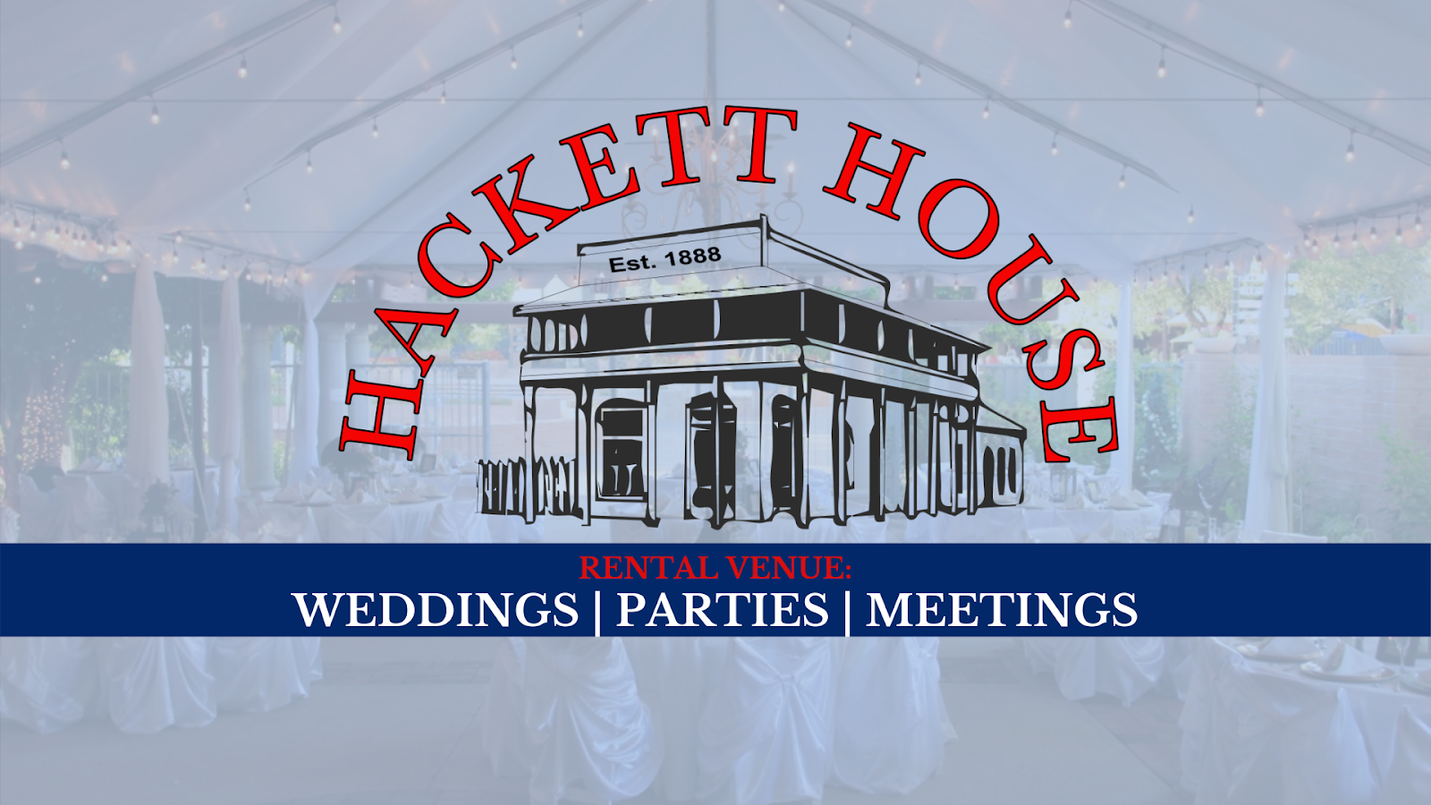 Hackett House - Wedding Venue | VowVenue.com
